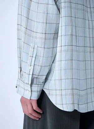 Acne Studios Plaid Button-up Shirt