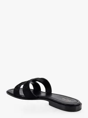 Celine Marina Suede Sandals With Triomphe Logo