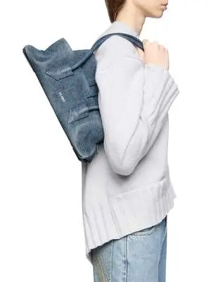 Attico La Passeggiata Small Top - Blue