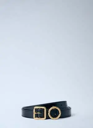 Jacquemus La Ceinture Regalo Fine Belt - Black
