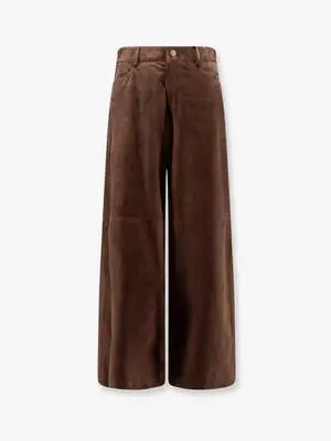 Max Mara Suede Trousers