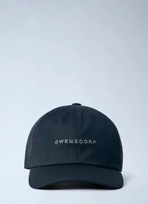 Rick Owens Cotton Baseball Cap - Black