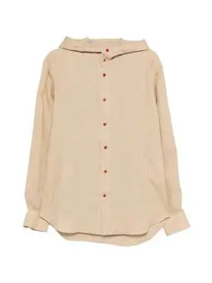 Kiton Hooded Shirt - Multicolor