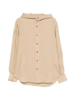 Kiton Hooded Shirt