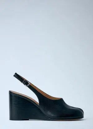 MAISON MARGIELA Tabi Slingback Wedges - Black