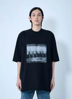 Rick Owens Jumbo Ss T-shirt - Black
