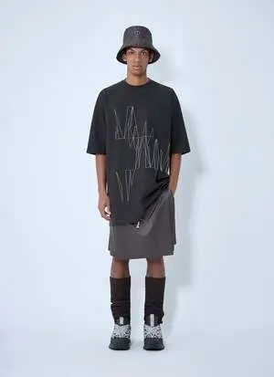 Moncler Rick Owens Drawstring Shorts - Gray