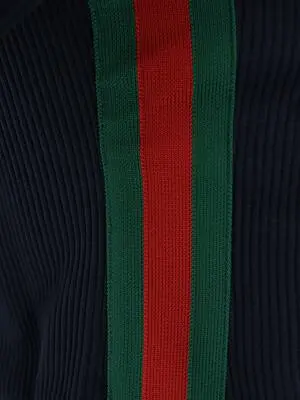 Gucci Lightweight Ribbed Cotton Jersey Sweatshirt - Multicolor