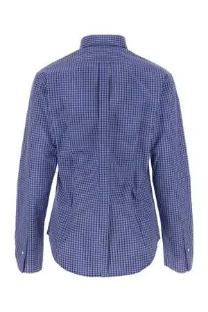 Miu Miu Embroidered Poplin Shirt