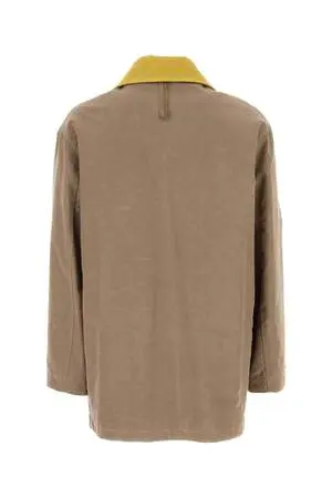 Fendi Canvas Coat - Brown