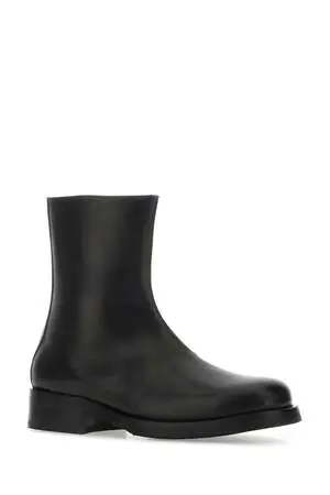 Our Legacy Leather Camion Ankle Boots