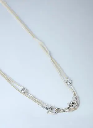 Our Legacy Riddle Padlock-detail Necklace