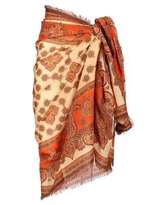 Zimmermann Printed Cotton Pareo