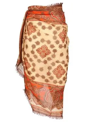 Zimmermann Printed Cotton Pareo