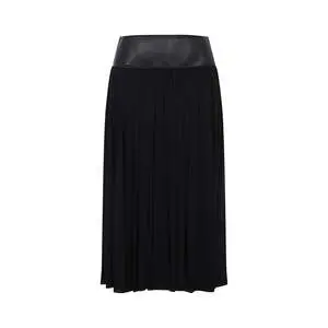 Alaïa Belt Midi Skirt - Black
