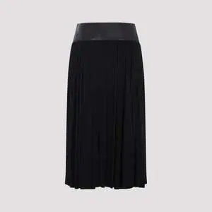 Alaïa Belt Midi Skirt