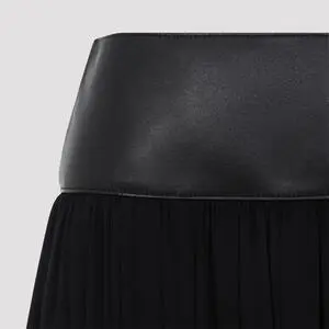 Alaïa Belt Midi Skirt