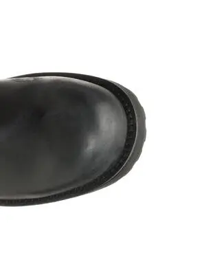 Balenciaga Venom Leather Boots - Black