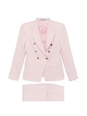Tagliatore Wool Double-breasted Suit - Multicolor
