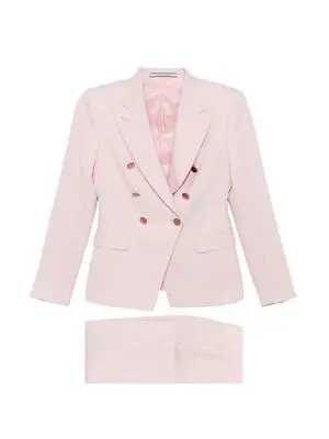 Tagliatore TAGLIATORE Wool Double-Breasted Suit Multicolor