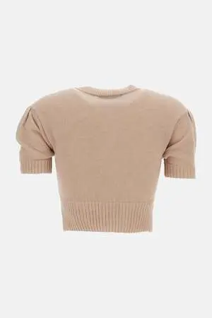 Simone Rocha Cropped Cashmere Cardigan