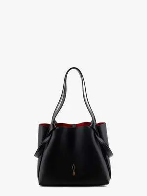 CHRISTIAN LOUBOUTIN Bettina Small Leather Shoulder Bag - Black