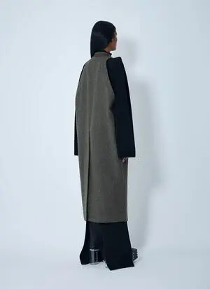 Rick Owens Wool Draped Waistcoat