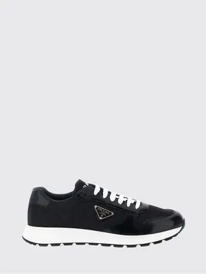 Prada Re-nylon And Leather Sneakers