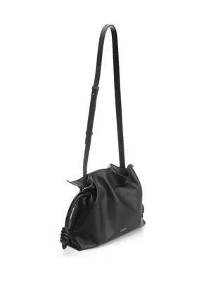 Loewe Medium Flamenco Clutch Bag - Black