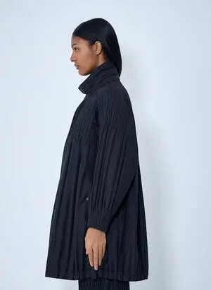 Issey Miyake High-neck Coat