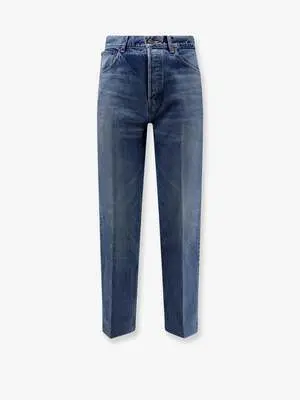 Celine Boyfriend Cotton Jeans - Multicolor