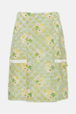 Fendi Organza Skirt - Multicolor
