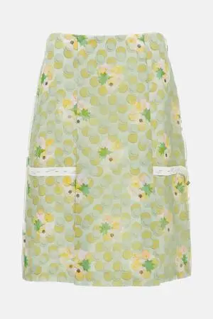 Fendi Organza Skirt - Multicolor