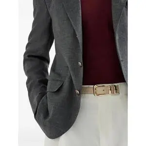 Brunello Cucinelli Grey Jackets Blazers