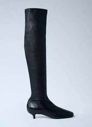 TOTEME Day Knee-high Boots - Black