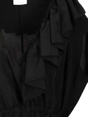 Dries Van Noten Jersey Top With Belt