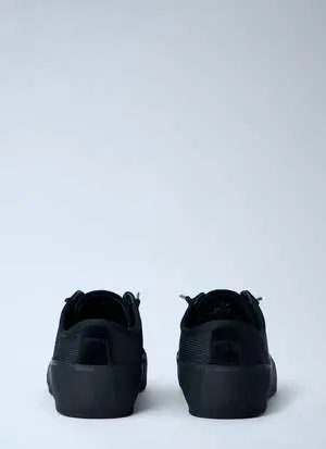 Stone Island Mesh Low-top Sneakers - Black