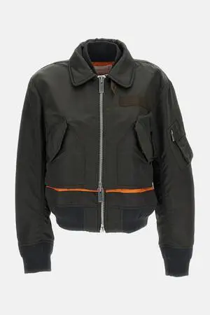 Sacai Nylon Twill Double-layer Blouson Jacket - Multicolor