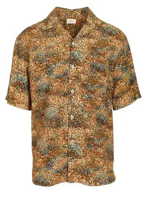 Saint Laurent Spread Collar Shirts For Men
