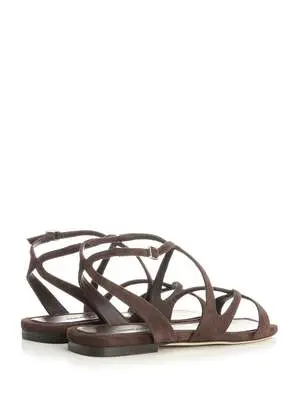 JIMMY CHOO Ayla Flat - Brown