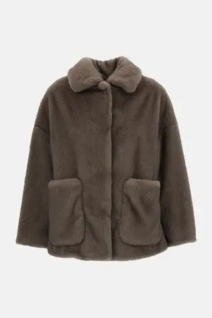 Herno Faux Fur Jacket - Multicolor