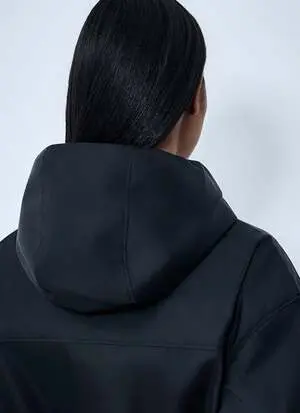 Prada Re-nylon Hooded Belted Anorak Jacket