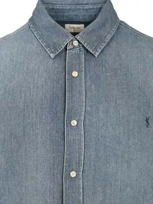 Saint Laurent Cassandre Denim Shirt