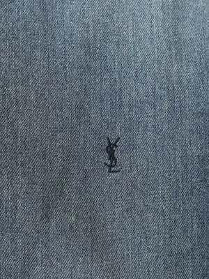 Saint Laurent Cassandre Denim Shirt