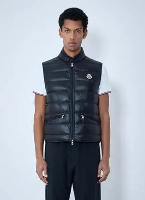 Moncler Gui Gilet - Black