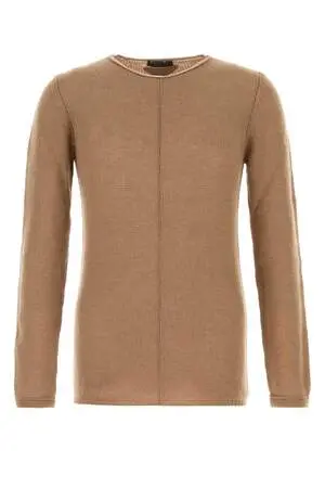 Prada Camel Cashmere Sweater - Brown