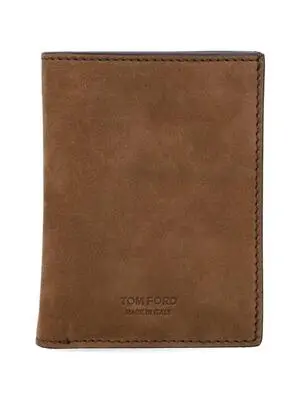 TOM FORD Foldable Card Holder - Brown