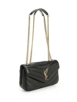 Saint Laurent Loulou Small Bag - Black