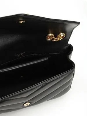 Saint Laurent Loulou Small Bag - Black