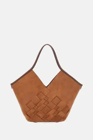 Hereu Coloma Suede Bag - Multicolor